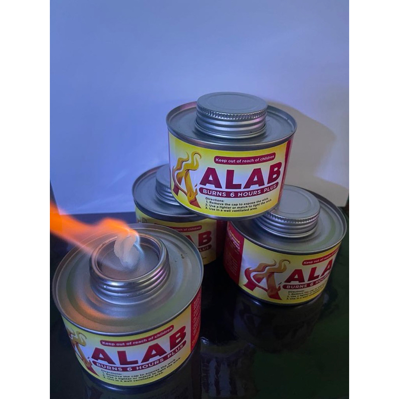 Alab (330g) - Flame Food Warmer burns 6 hours plus for Chaffing Dish ...