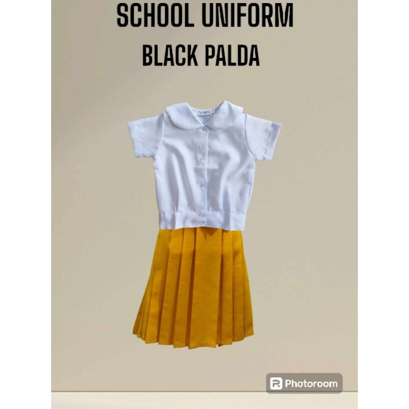 YELLOW PALDA SCHOOL UNIFORM /SCHOOL UNIFORM/KATRINA HNDI NAG SASABIT ...