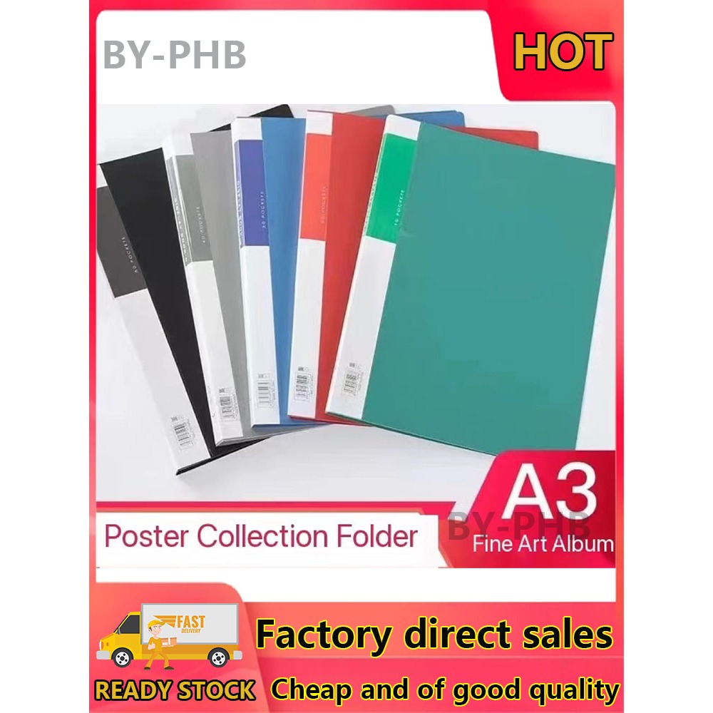 Office data display book plastic file folder with pocket Clear book ...