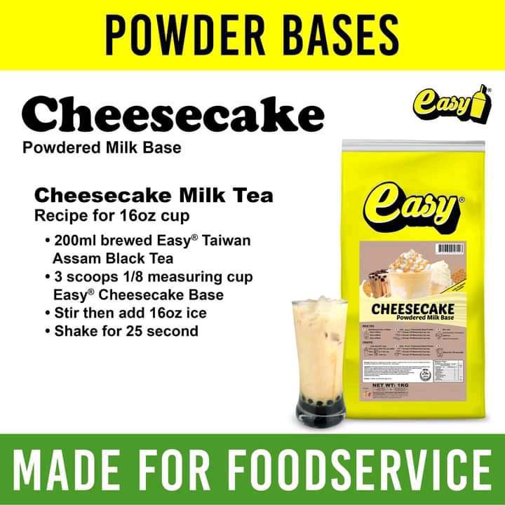 Easy Brand Cheesecake Powdered Base (1KG) | Shopee Philippines