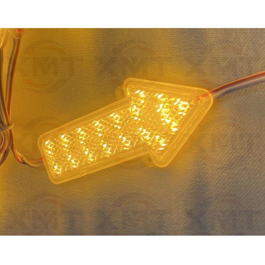 Module LED Light Arrow Directional Module (10Pcs) | Yellow Only | 12V ...