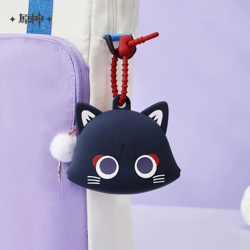 Official miHoYo Genshin Impact Scarameow Themed Silicone Coin Purse ...