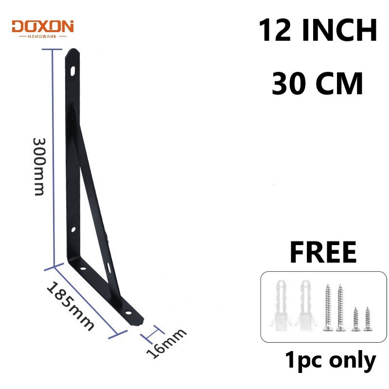 Doxon Wall Bracket Angle Bracket Heavy Duty Shelf Bracket Wall Triangle ...