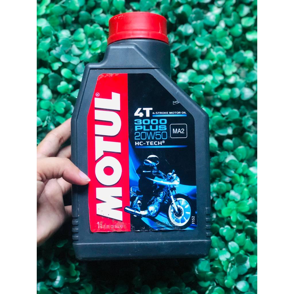 MOTUL 4T 3000 PLUS 20W50 1 LITER FOR (MANUAL .) | Shopee Philippines