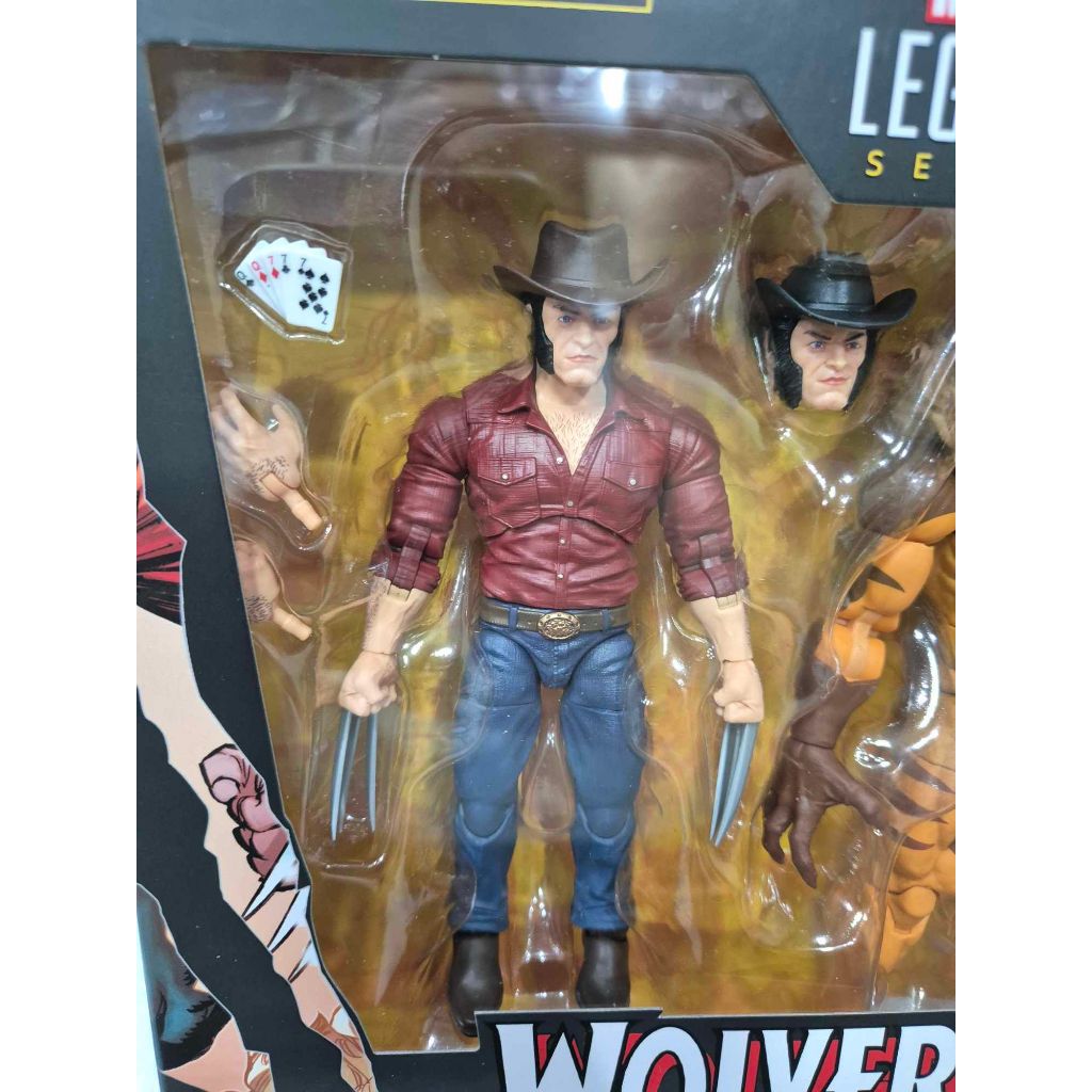 Marvel Legends Wolverine Cowboy Logan from 2pack w/ Sabretooth | Shopee ...