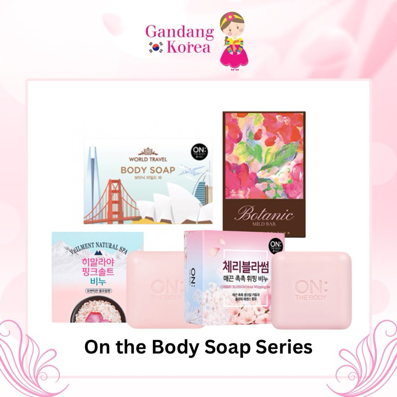 On the body Botanic Soap 80g Korean soap Special eidition | Shopee Philippines