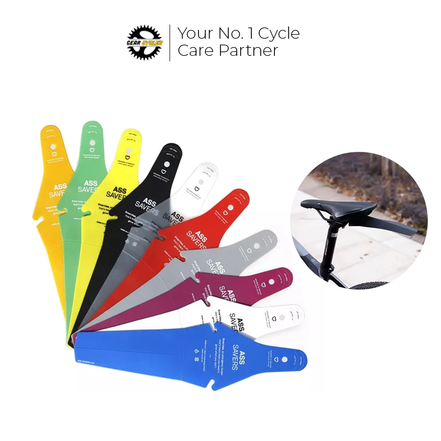 Saddle Rear Mudguard Bicycle Fender Mountain Road Bike MTB Ass Saver ...