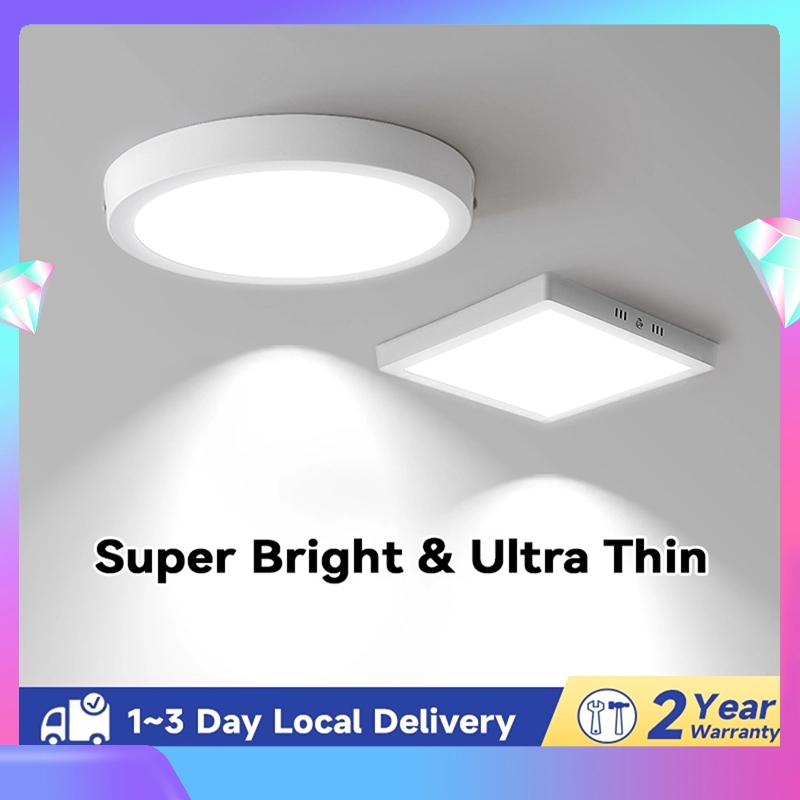 Cold White Surface Mounted Pin Light Led Ceiling Downlight Ceiling Light 6W12W 18W 24W Square ...