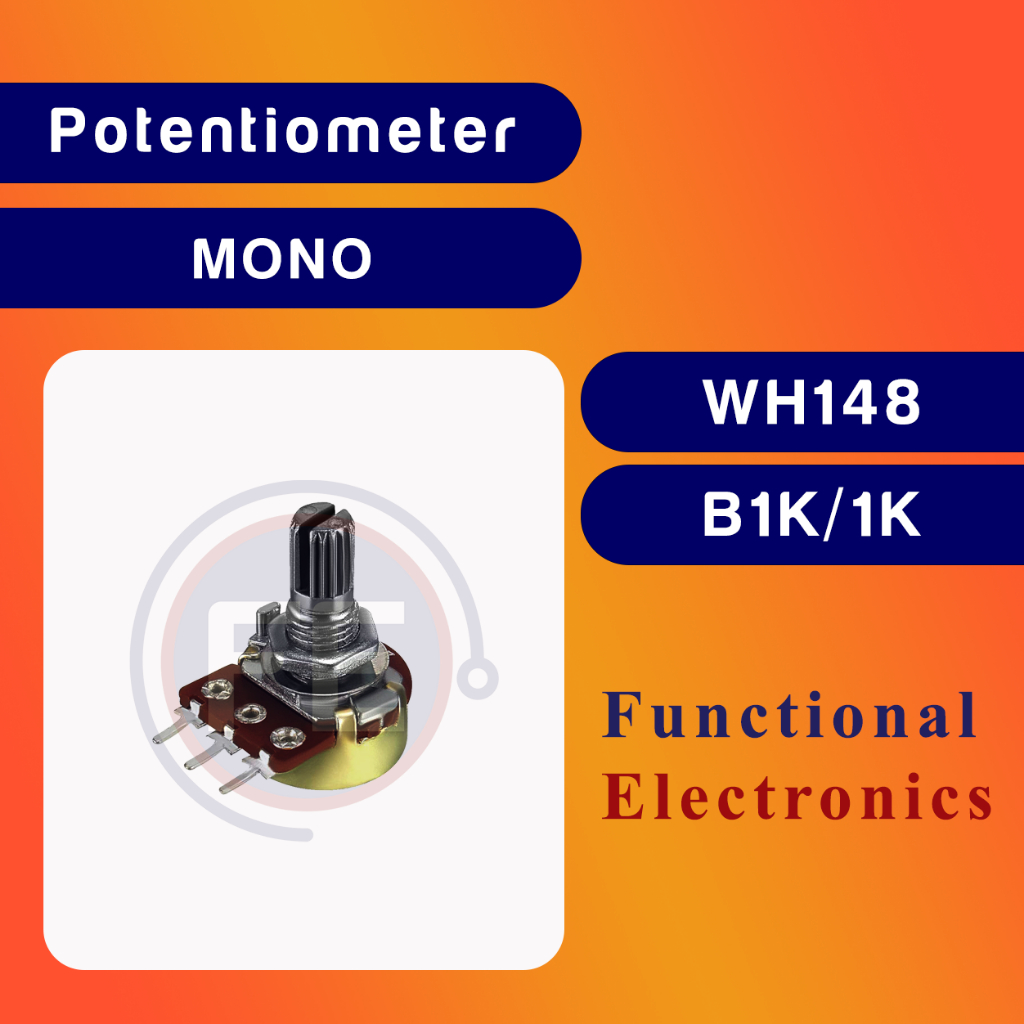 10K 50K 100K 250K 5K 1K Potentiometer Mono or 3 Pins Potentiometer ...