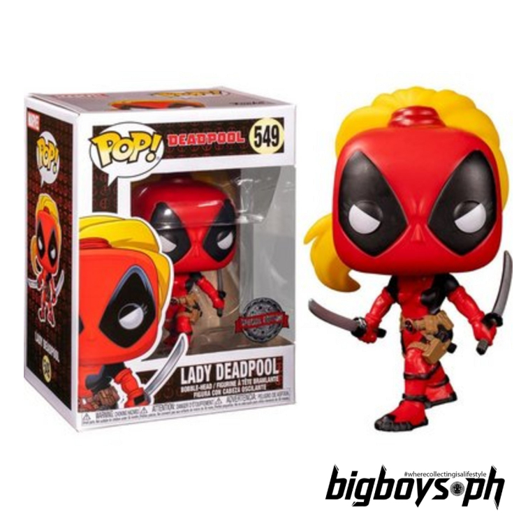 Funko Deadpool Lady Deadpool Exclusive Pop! Vinyl Figure | Shopee ...