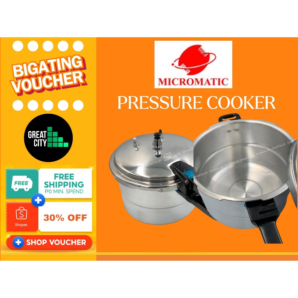 Micromatic Super Safety 6 Quarts Pressure Cooker | Shopee Philippines