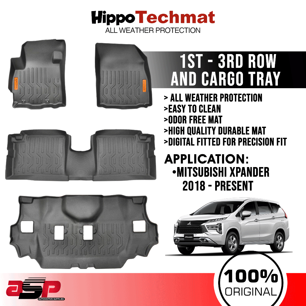 Hippo Techmat Deep Dish Matting for Xpander 2018 - present / Nissan ...