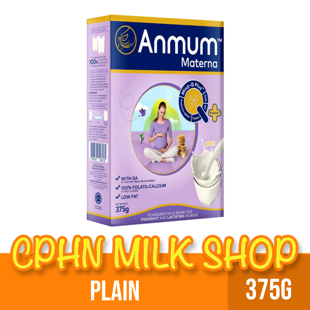 Anmum Materna Pregnancy Milk Powder Plain 375g | Shopee Philippines