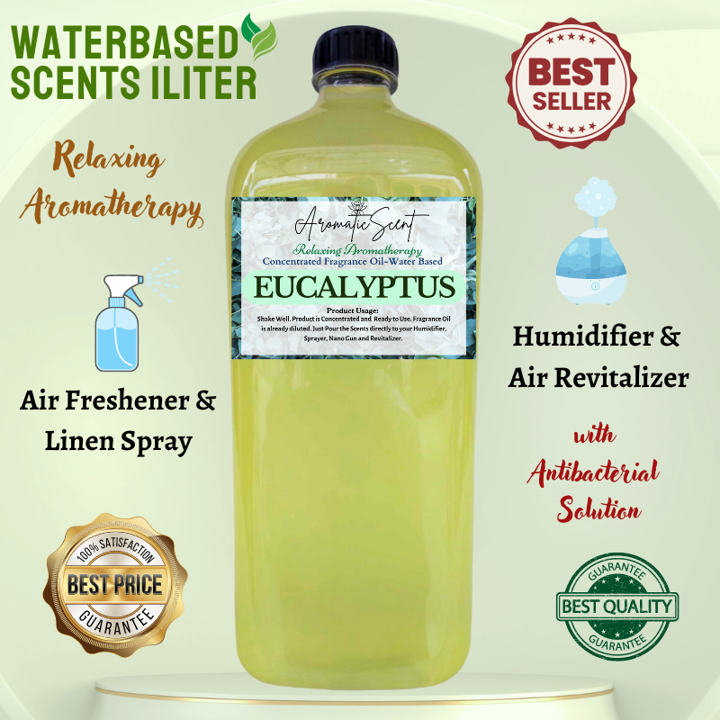 EUCALYPTUS Water Based Scents for Humidifier, Air Freshener, Linen ...