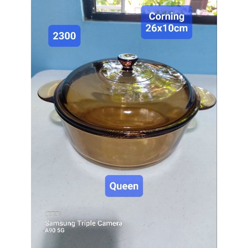 corning glass cookware ( Queen) | Shopee Philippines