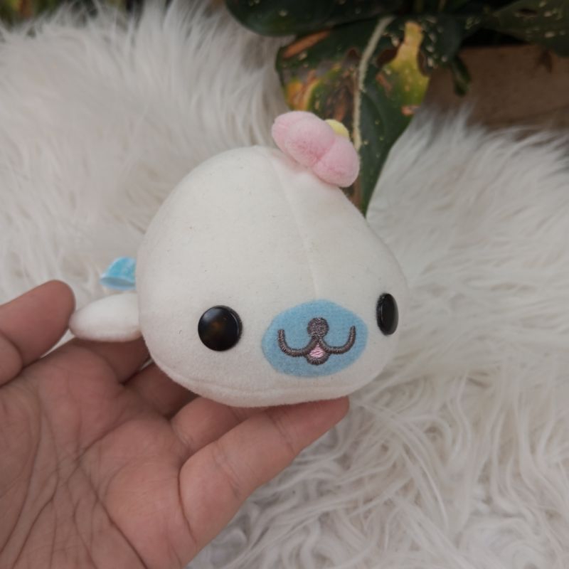 SAN-X Mamegoma Seal Mini Plush Toy | Shopee Philippines