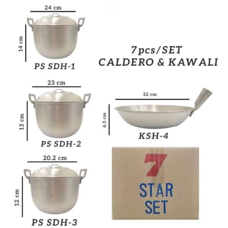 KALDERO 4 IN 1 SET 7 STAR | Shopee Philippines
