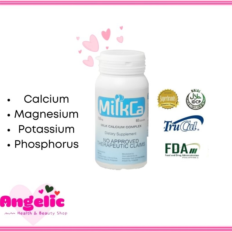 Milkca Calcium capsule | Shopee Philippines