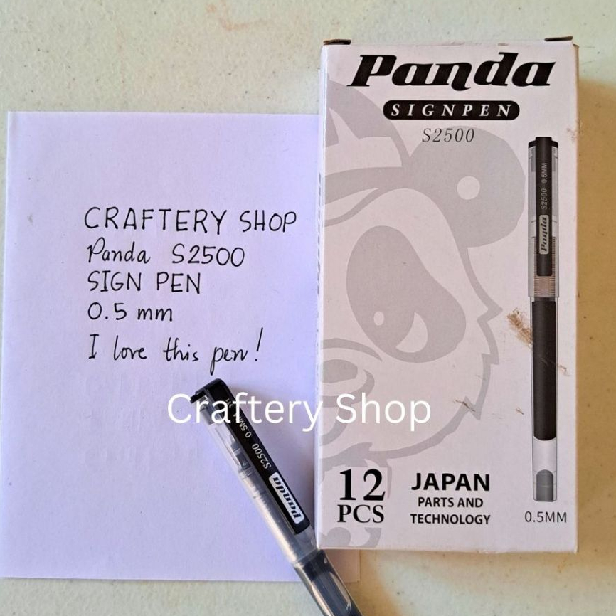 Panda Sign Pen S2500 0.5mm PER PIECE | Shopee Philippines