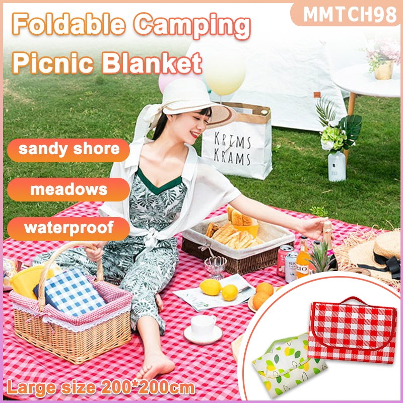 Picnic Mat 200*200cm Large Size Portable Camping Picnic Set Outdoor ...