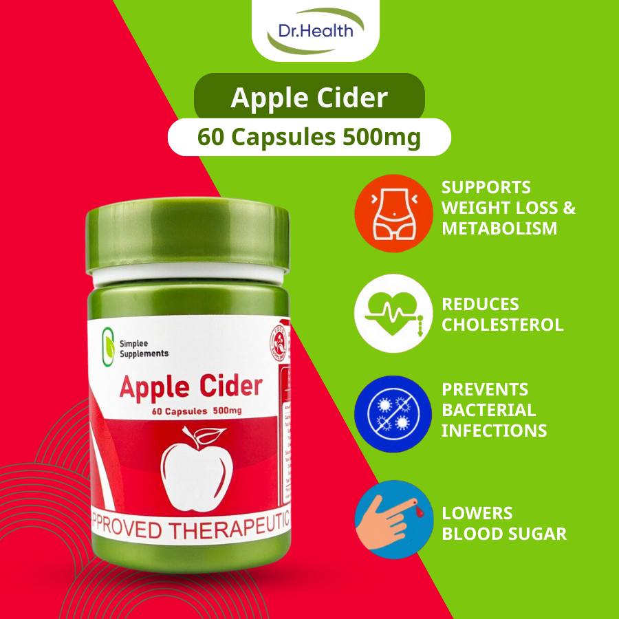 Simplee Apple Cider Capsule Supplement | Shopee Philippines