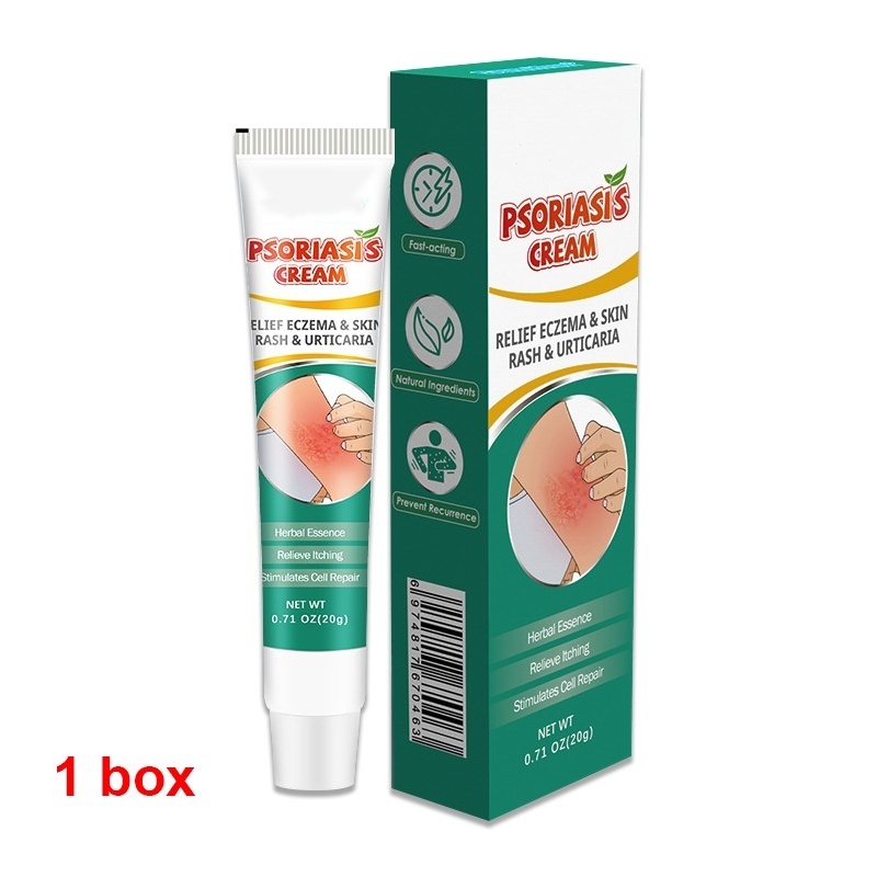 YANJIAYI Psoriasis Cream Relief Eczema Skin Rash Urticaria Treatment ...