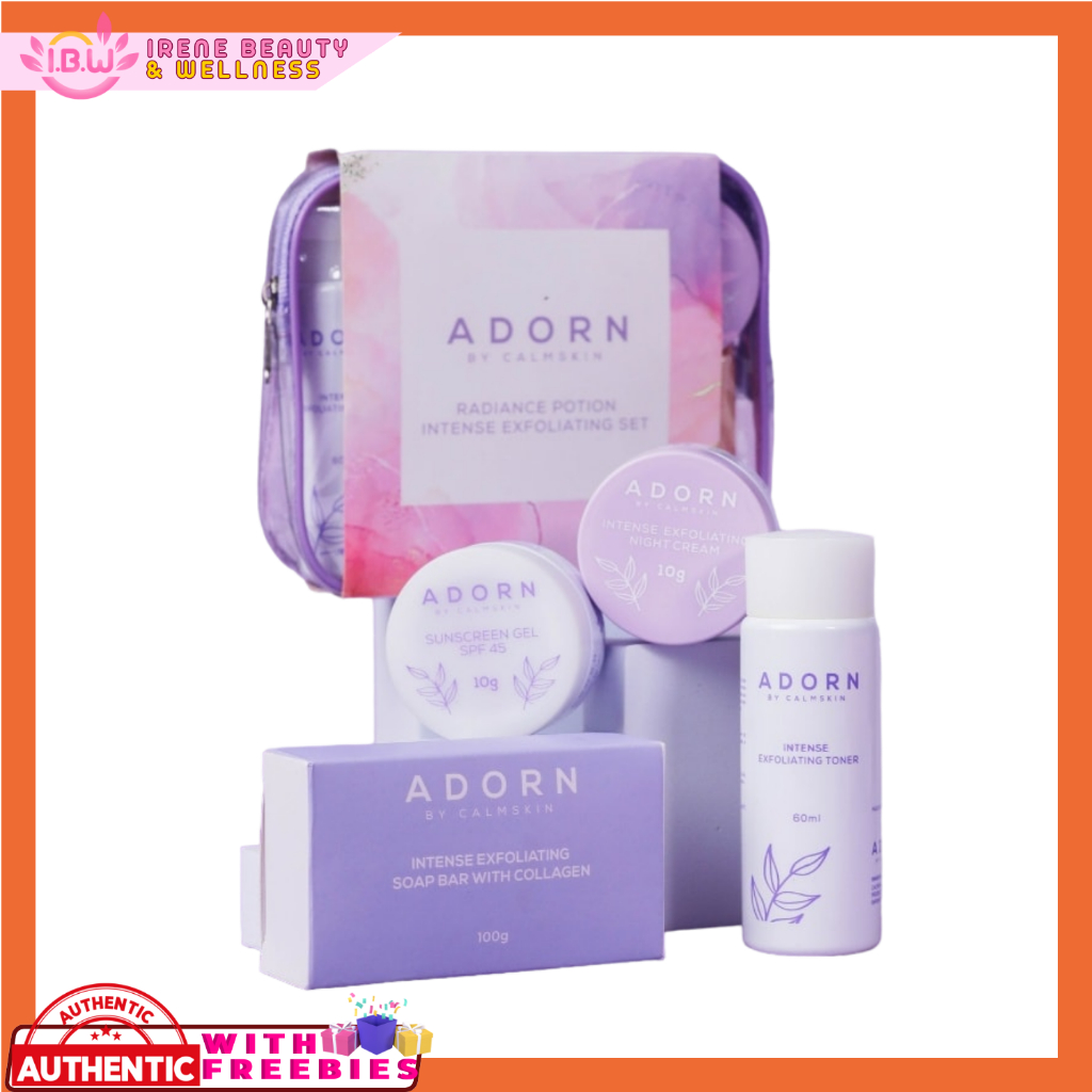 ADORN RADIANT POTION INTENSE EXFOLIATING SET | Shopee Philippines