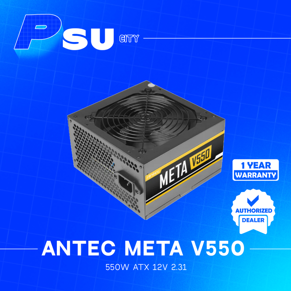ANTEC Meta V550 550W Non-Modular True Rated PSU | Shopee Philippines