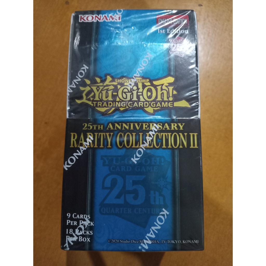 YGO Yu-Gi-Oh! TCG 25th Anniversary Rarity Collection II 2 Box Sealed ...