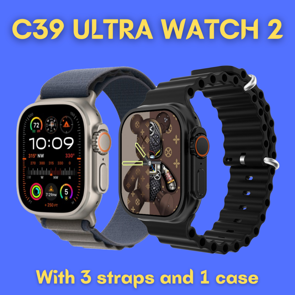 C39 ULTRA HRYFINE PREMIUM 4 IN 1 SMARTWATCH | Shopee Philippines