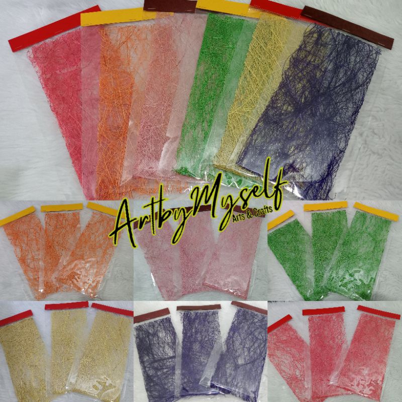 abaca scrunch matt for your designs and crafts | Shopee Philippines