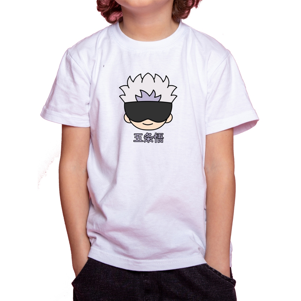 Satoru Gojo Jujutsu Kaisen T-Shirt for Kids and Adult Anime Cute Chibi ...