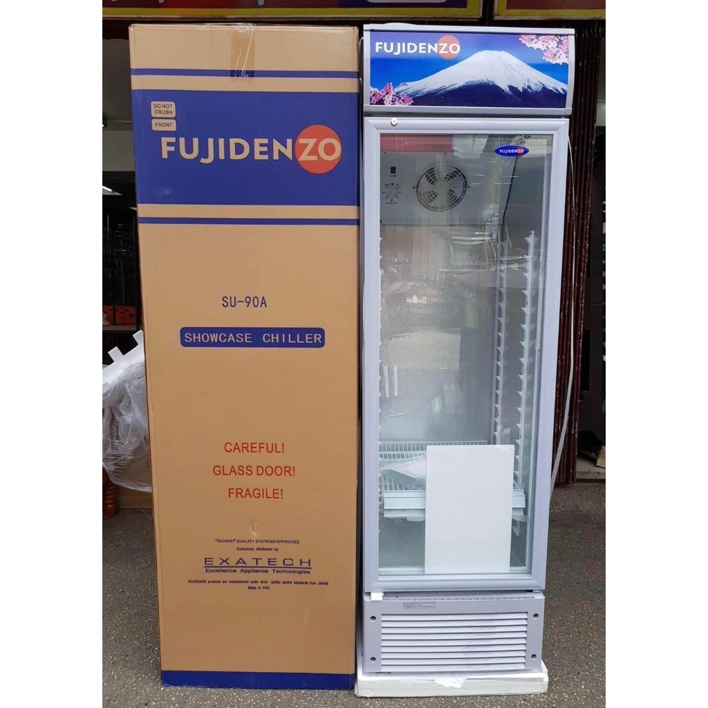 Brand new Fujidenz0 upright chiller su-90a 9.cu .ft | Shopee Philippines