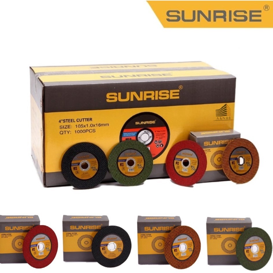 Sunrise Cutting Disc 4" Inch For Metal /Stainless Steel (25pcs/50pcs ...