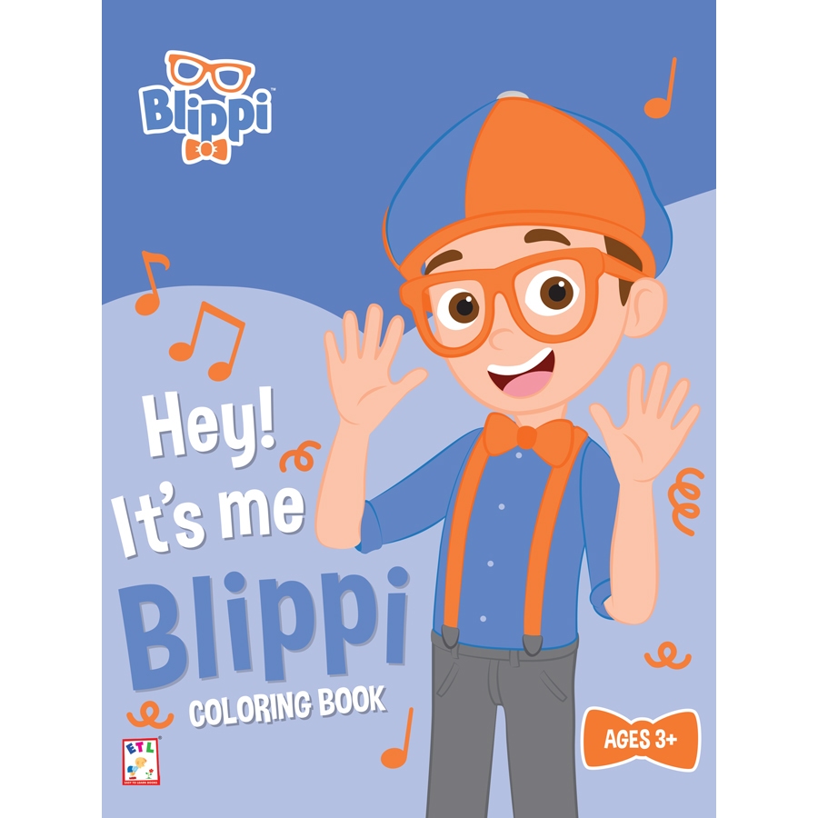 Blippi (Coloring, Copy The Color Book, Coloring and Activity Book ...