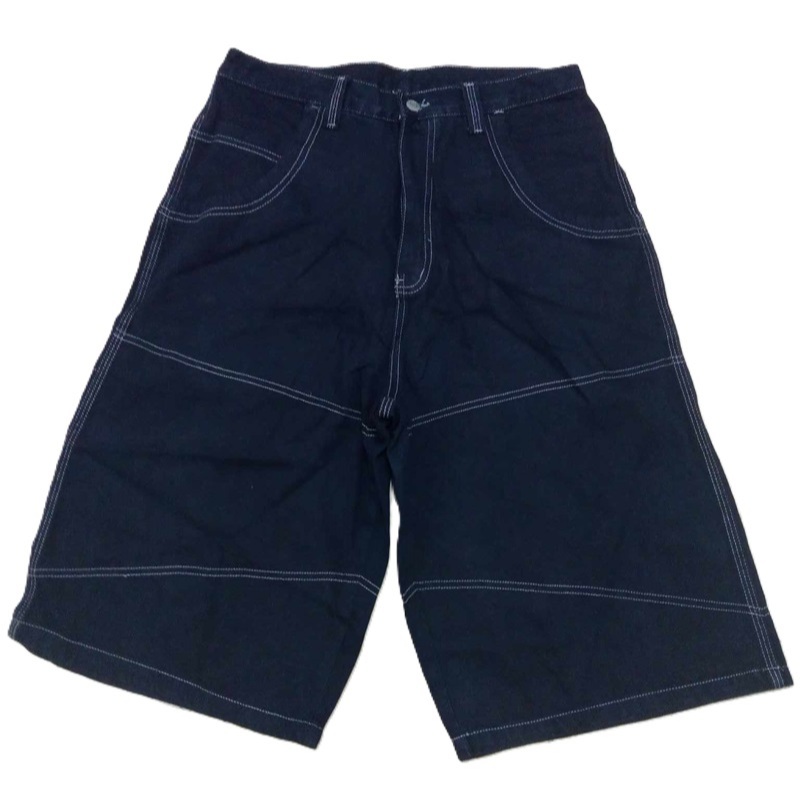 CLUB R #9439 MENS DENIM SHORT W/ BIG BACK POCKET BAGGY STYLE | Shopee ...