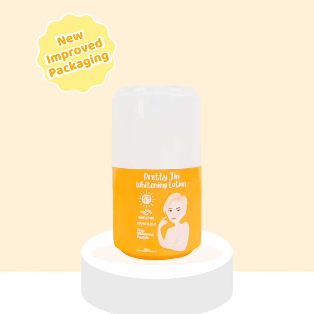 Pretty Jin Whitening Lotion SPF 50 PA+++ 250 ml | Shopee Philippines