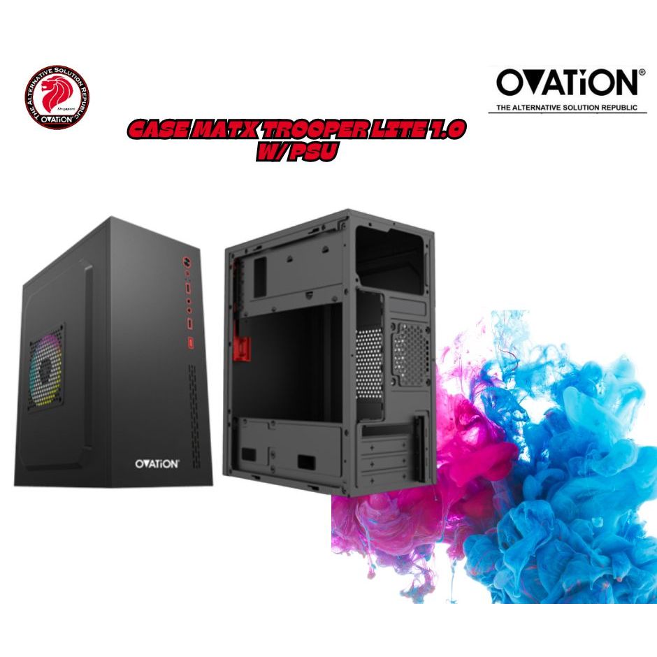 OVATION CASE TROOPER WITH AND W/O PSU | Shopee Philippines