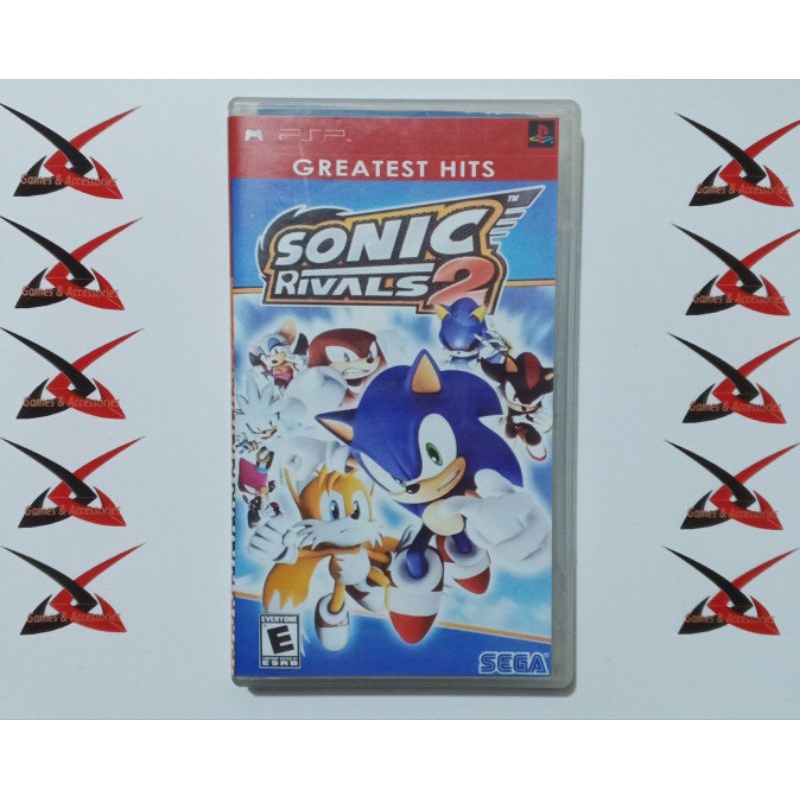 PSP PlayStation Portable UMD Game Sonic Rivals 2 | Shopee Philippines