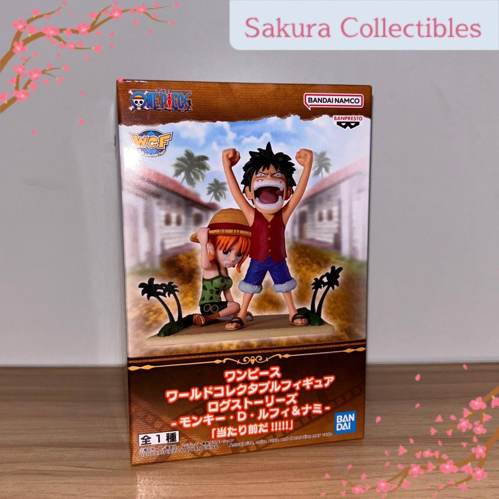 Banpresto WCF Log Stories Luffy and Nami - One Piece | Shopee Philippines