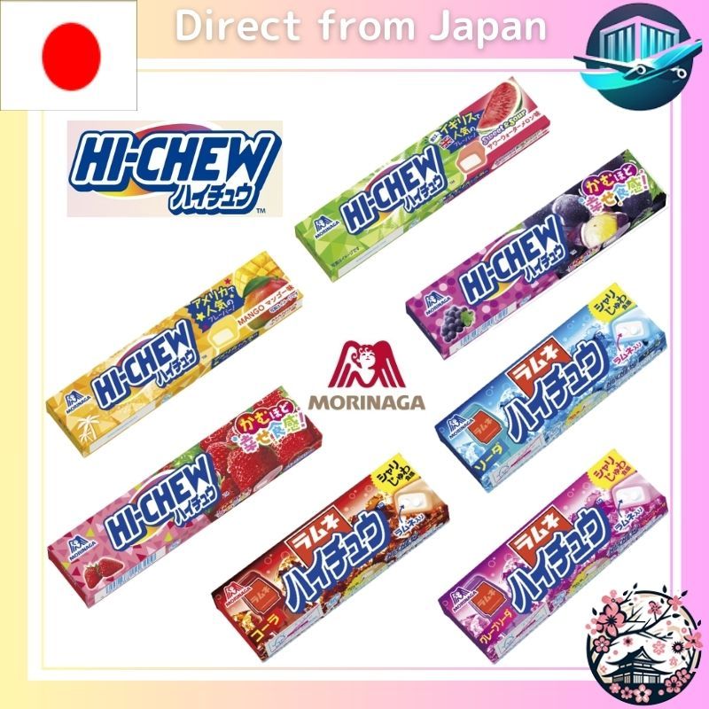 【Direct From Japan】 Morinaga Hi-Chew soft candies With a juicy fruit ...