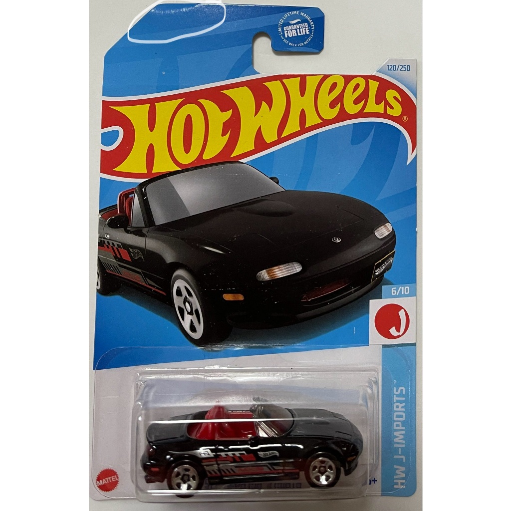 Hot Wheels - HW J-Imports - '91 Mazda MX-5 Miata Black (12) | Shopee Philippines