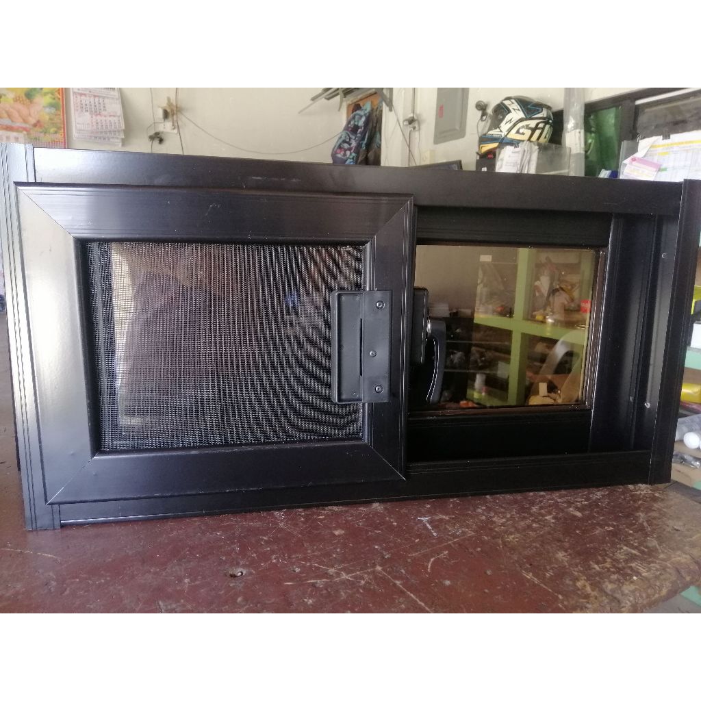 Sliding Window W:60XH:30cm Heavy duty w/ FREE screen mesh | Shopee ...