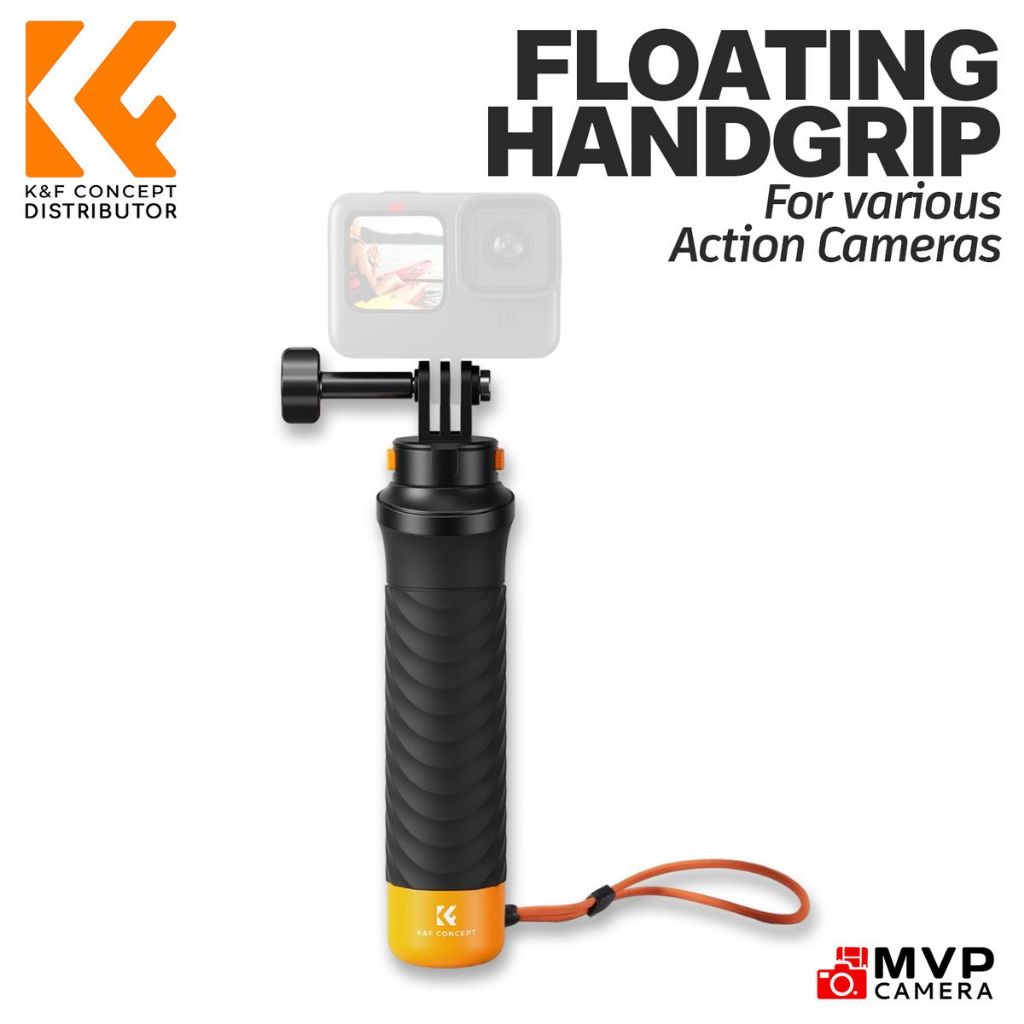 K&F KF CONCEPT Floating Floater Handgrip Hand Grip for Gopro Insta ...
