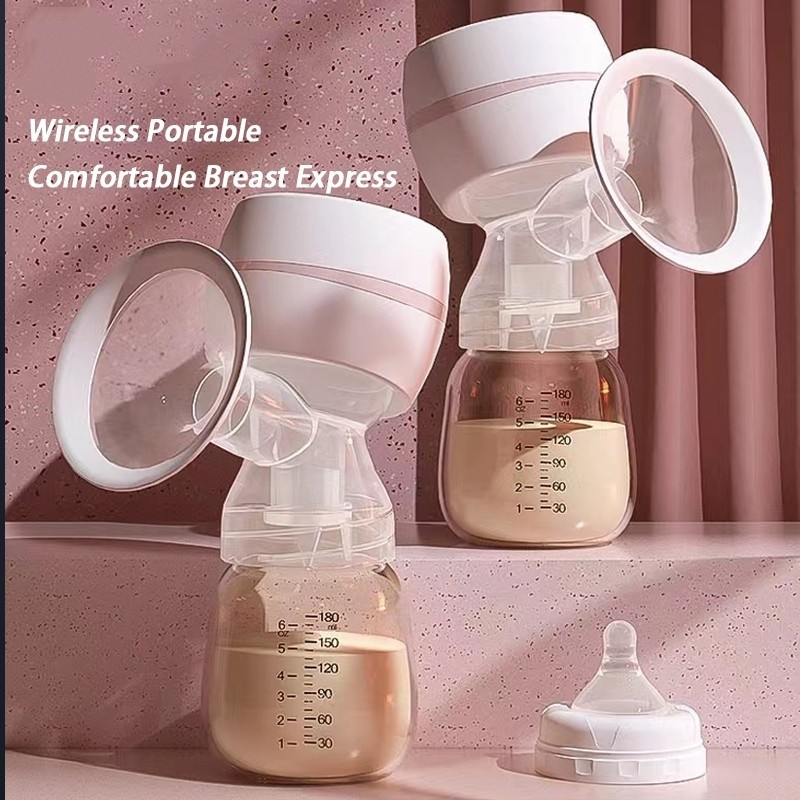 Single Electric Breast Pump-Light One-step breastfeeding Painless ...