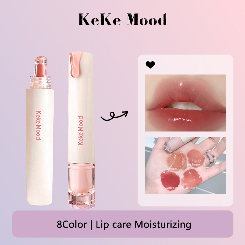 KeKeMood-625 Jelly Essence Moisturizing Mirror Lip Balm Moisturizing ...