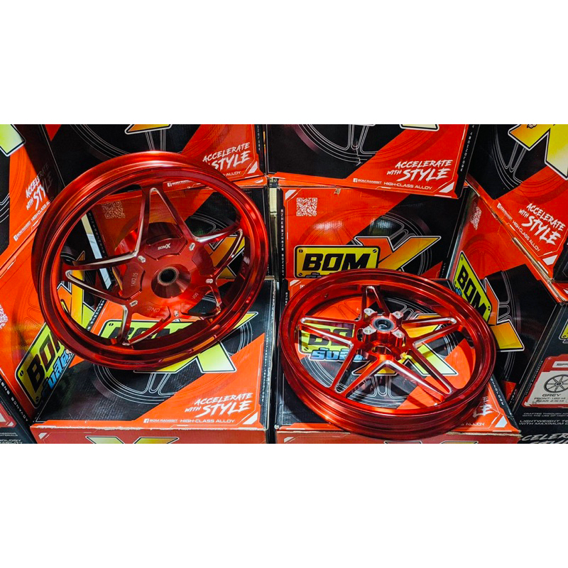 BOM RANGSIT STAR MAGS 8SPOKES HONDA CLICK 125/150/PCX150/AEROX V1/AEROX ...