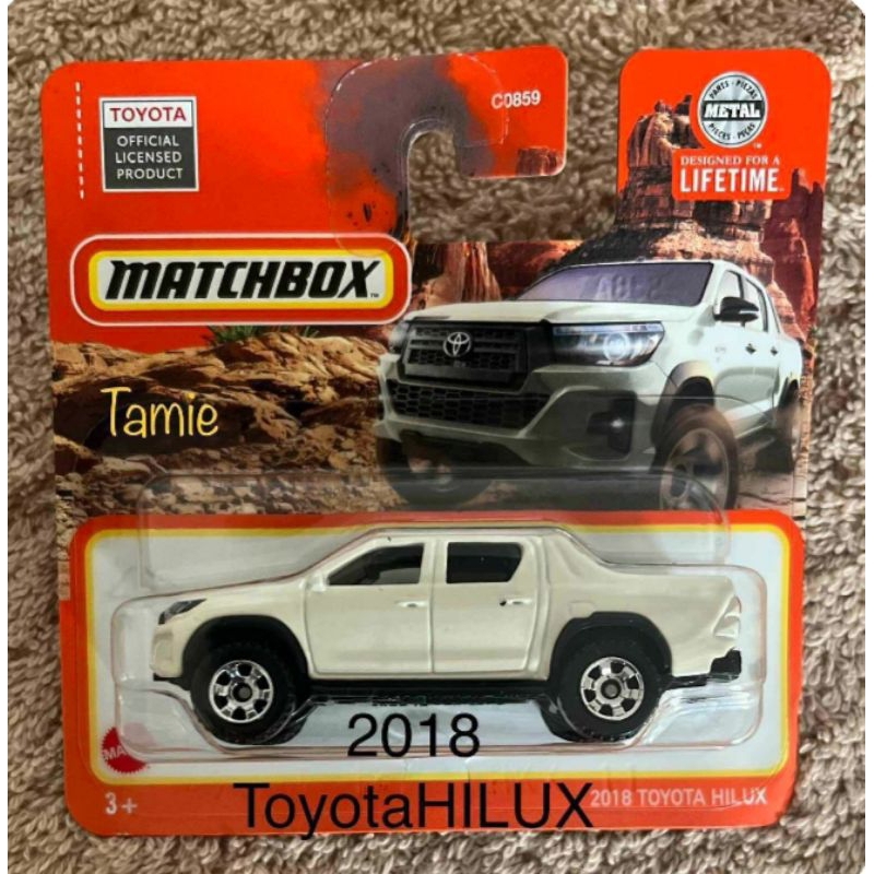 MATCHBOX 2018 TOYOTA HILUX TOY FIGURE | Shopee Philippines