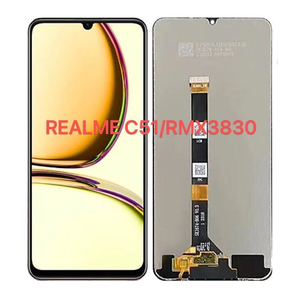 For OPPO Realme C51 RMX3830 LCD Display Touch Screen Digitizer Replacement | Shopee Philippines