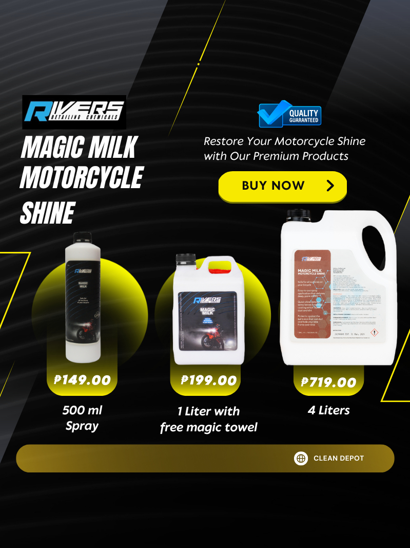 Rivers Magic Milk Gatas Motorcycle Shine | Shopee Philippines